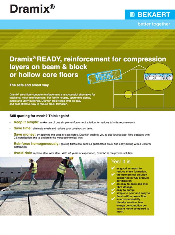 Dramix® – For compression layers - Bosfa